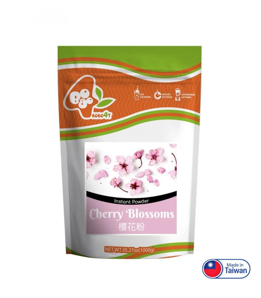 Sakura Powder for bubble tea – 1kg – Bobaland Maroc