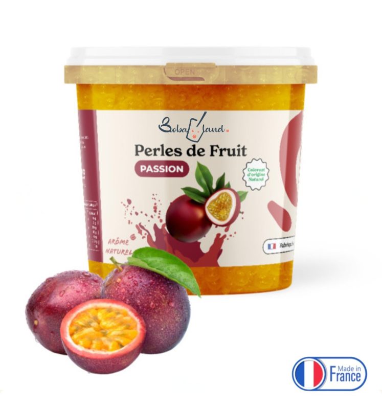 Passion Fruit Pearls Natural Colourings 3.2 kg – Bobaland Maroc