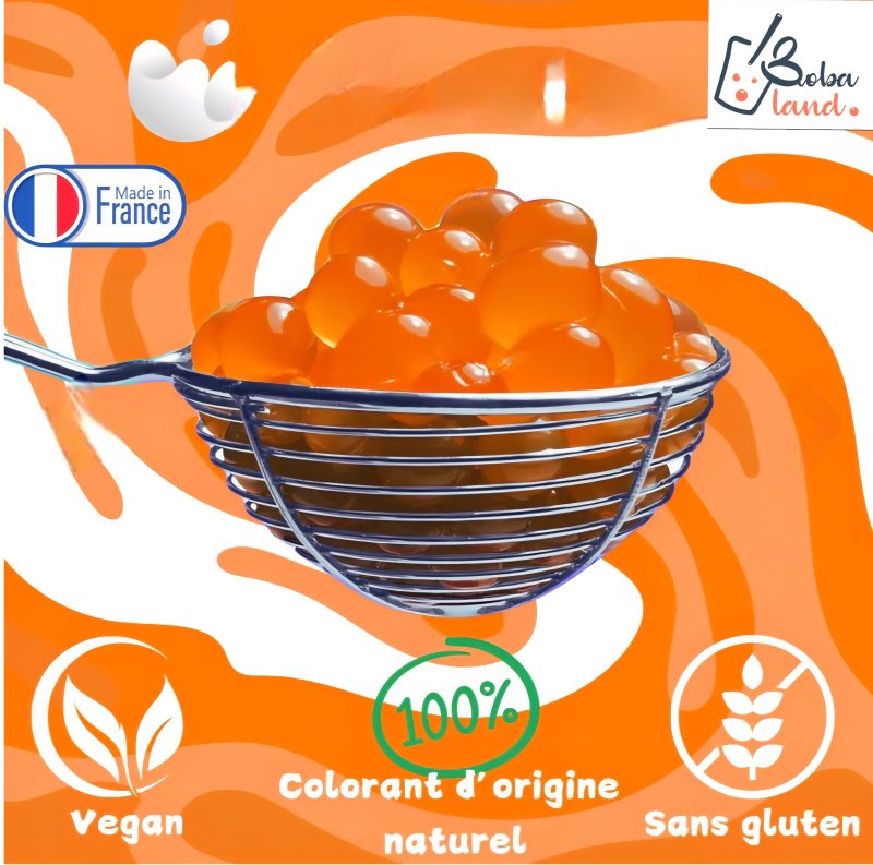 Passion Fruit Pearls Natural Colourings 3.2 kg – Bobaland Maroc